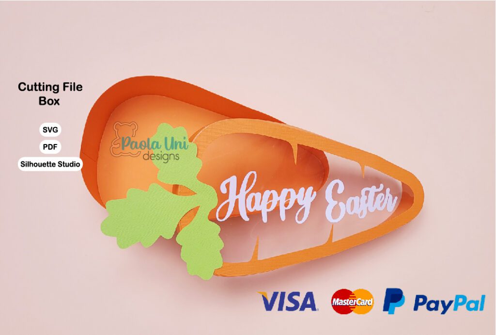 Caja En Forma De Zanahoria Paolaunidesigns